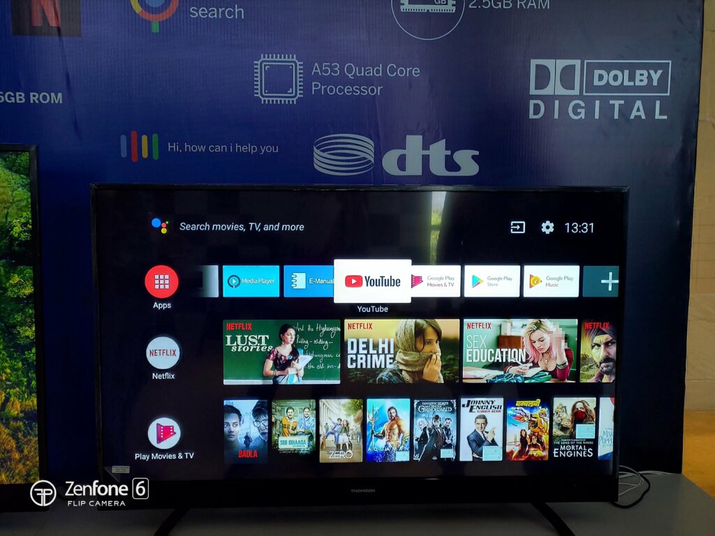Thomson Launches A New Series Of Official Thomson Android TV In India