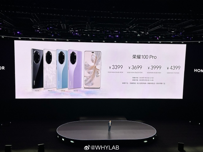 Honor 100 Pro debuts with Snapdragon 8 Gen 2 Chipset