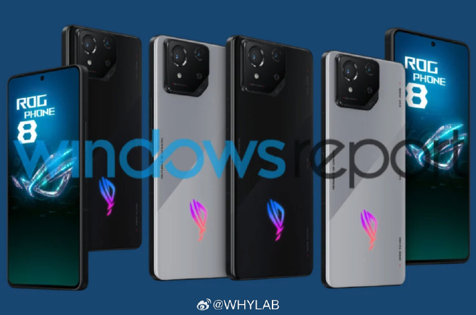 ASUS ROG 8 and 8 Pro to debut with Snapdragon 8 Gen 3