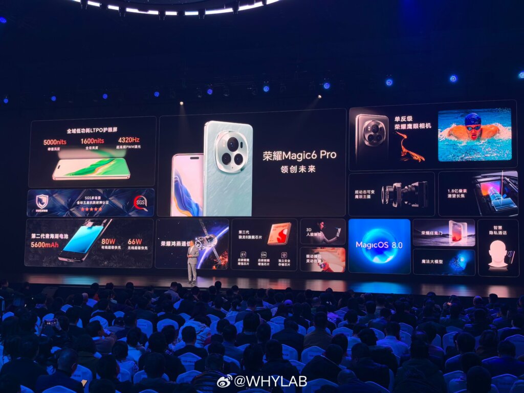 Honor Magic 6 Pro debuts with a 180MP Telephoto Lens