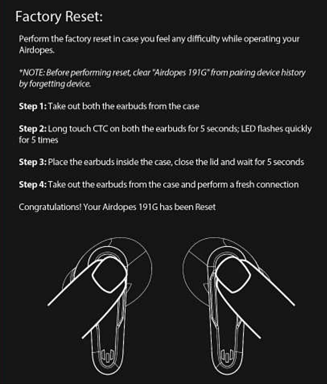 boAt Airdopes 191G Manual | How To Use The Earbuds?