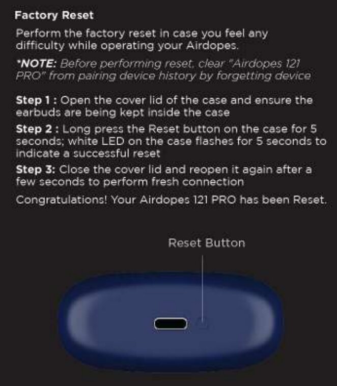 boAt Airdopes 121 Pro Manual | Pairing & Charging Guide
