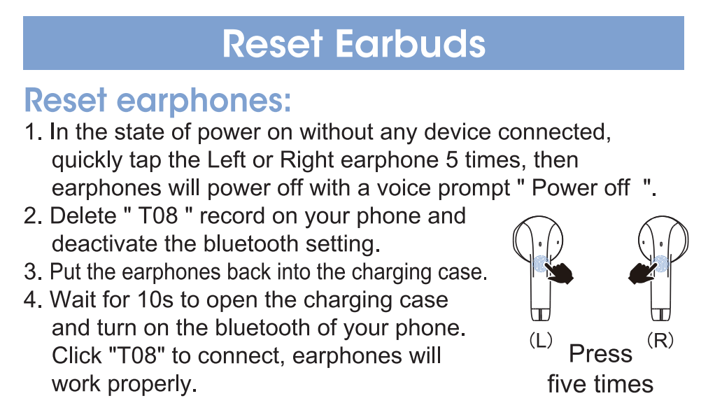 KTGEE T08 Manual | Instructions & Troubleshooting
