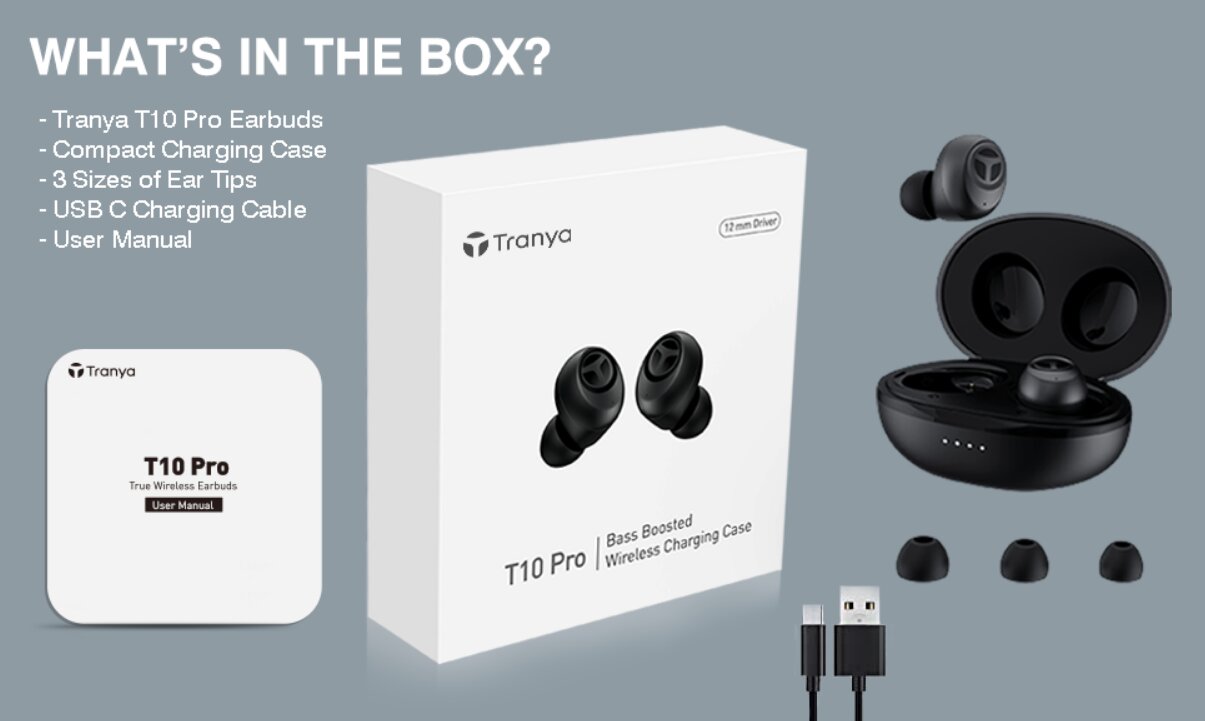 Tranya T10 Pro Manual | User Step-by-step Guide