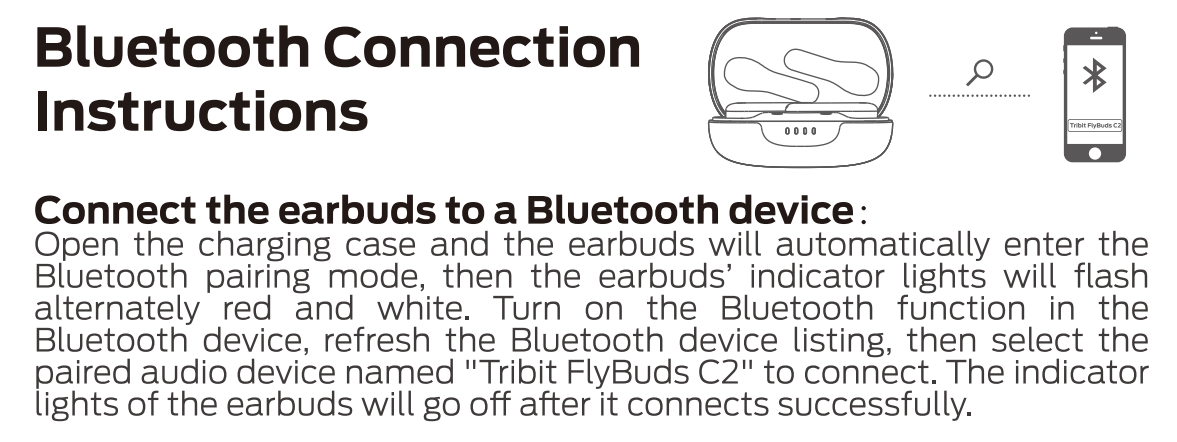 Tribit FlyBuds C2 Manual | Step-by-step, In-depth Guide